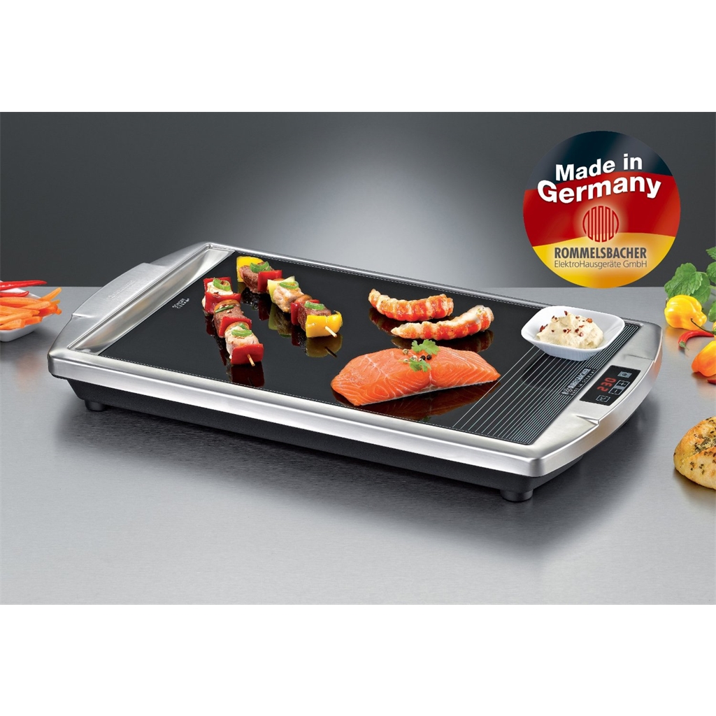 Rommelsbacher CG 2308/TC Griglia in vetroceramica